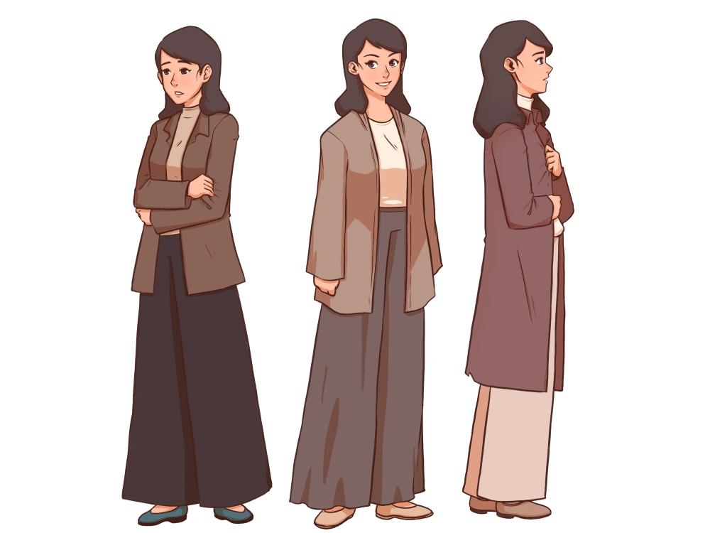 A Character Design in Anime/Cartoon Style | Upwork