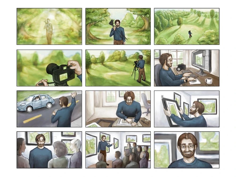 A storyboard that brings your project to life | Upwork