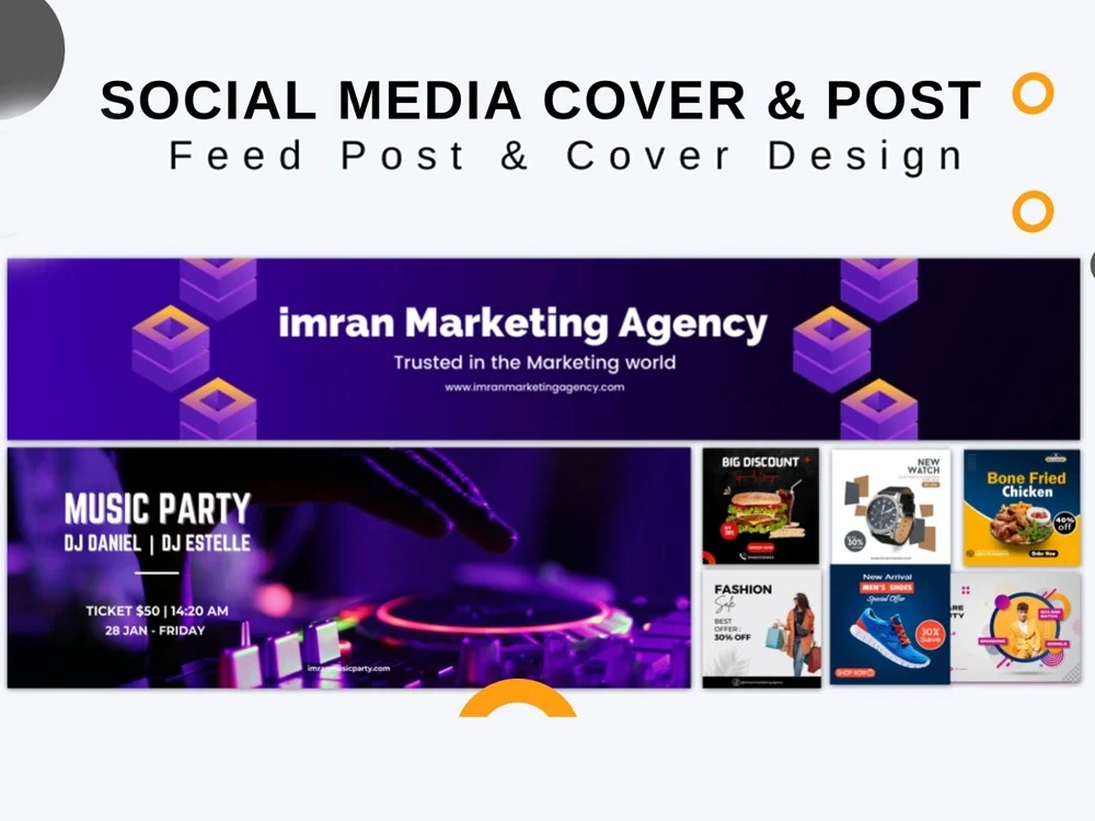 Design social media cover and post | Upwork