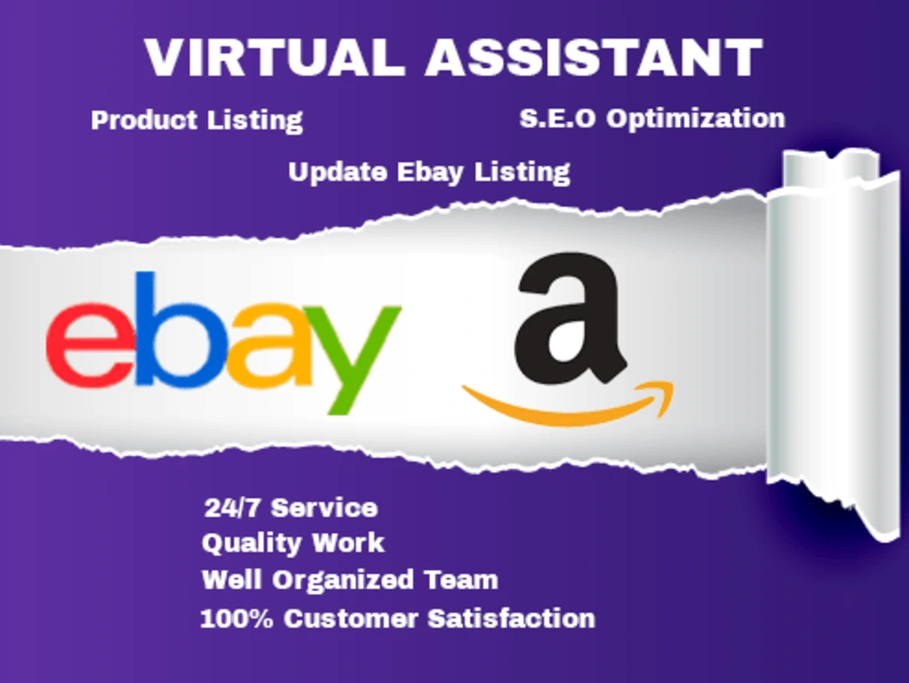 Your eBay & amazon virtual assistant and product listing | Upwork