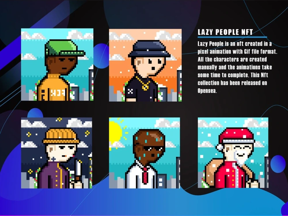 Amazing Pixels Nft And Generated Up To 10,000 Nft | Upwork