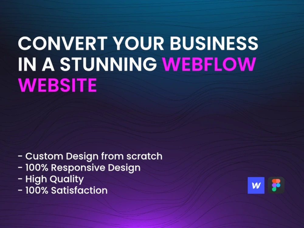 A professional Figma to Webflow responsive site designed and developed | Upwork