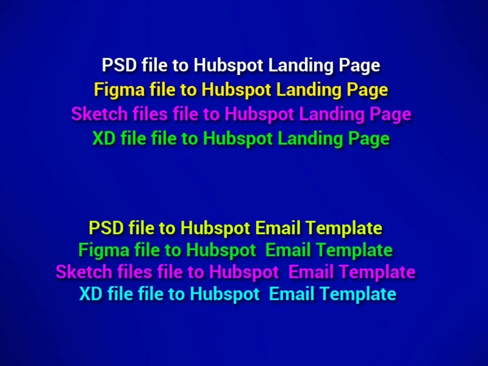 Fully Editable & Responsive HubSpot Email Template | Upwork