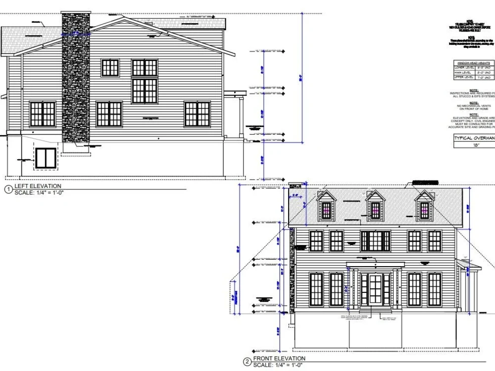 Architectural 2d floor plans complete set with 3d renders, video ...