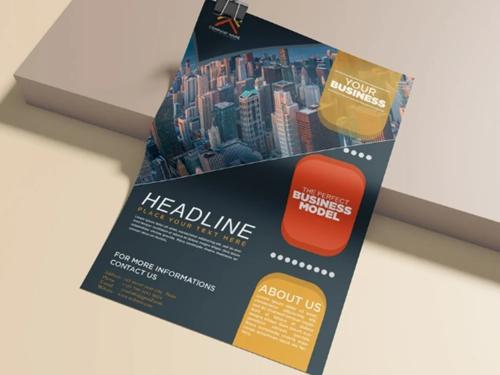 A double sided A5 promotional flyer/leaflet | Upwork
