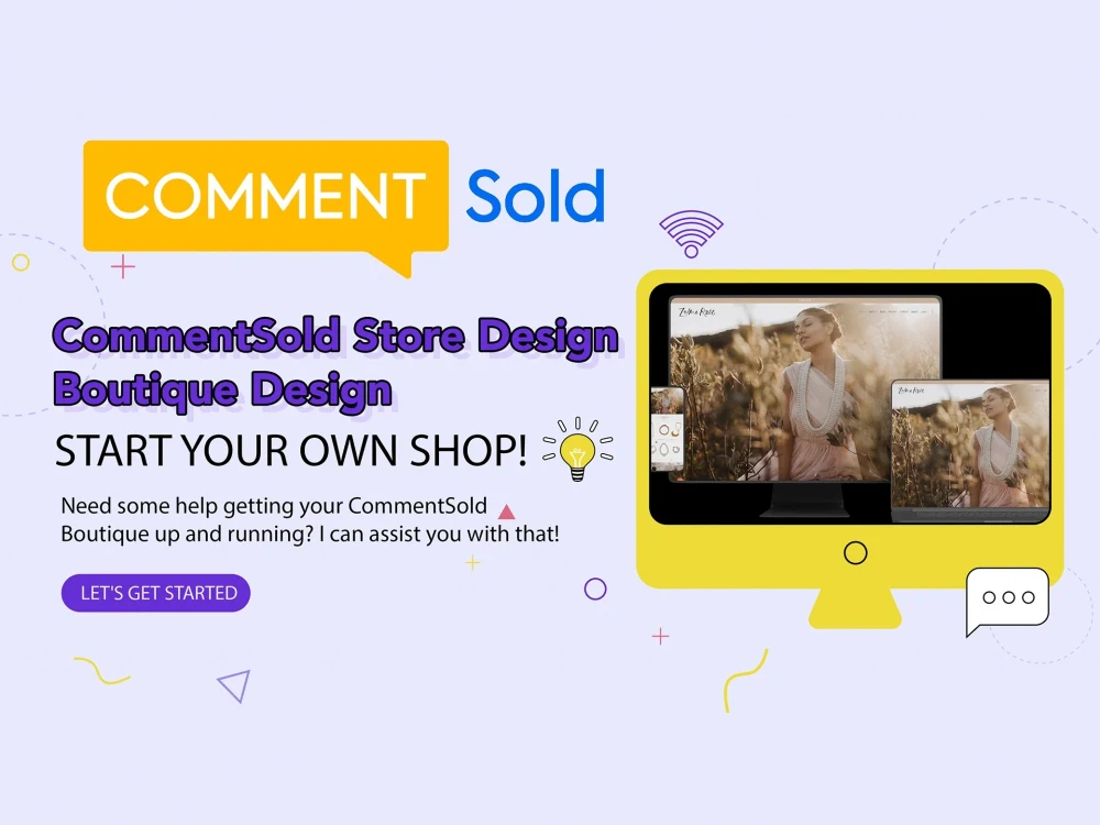 CommentSold store design fully customized webstore | Upwork