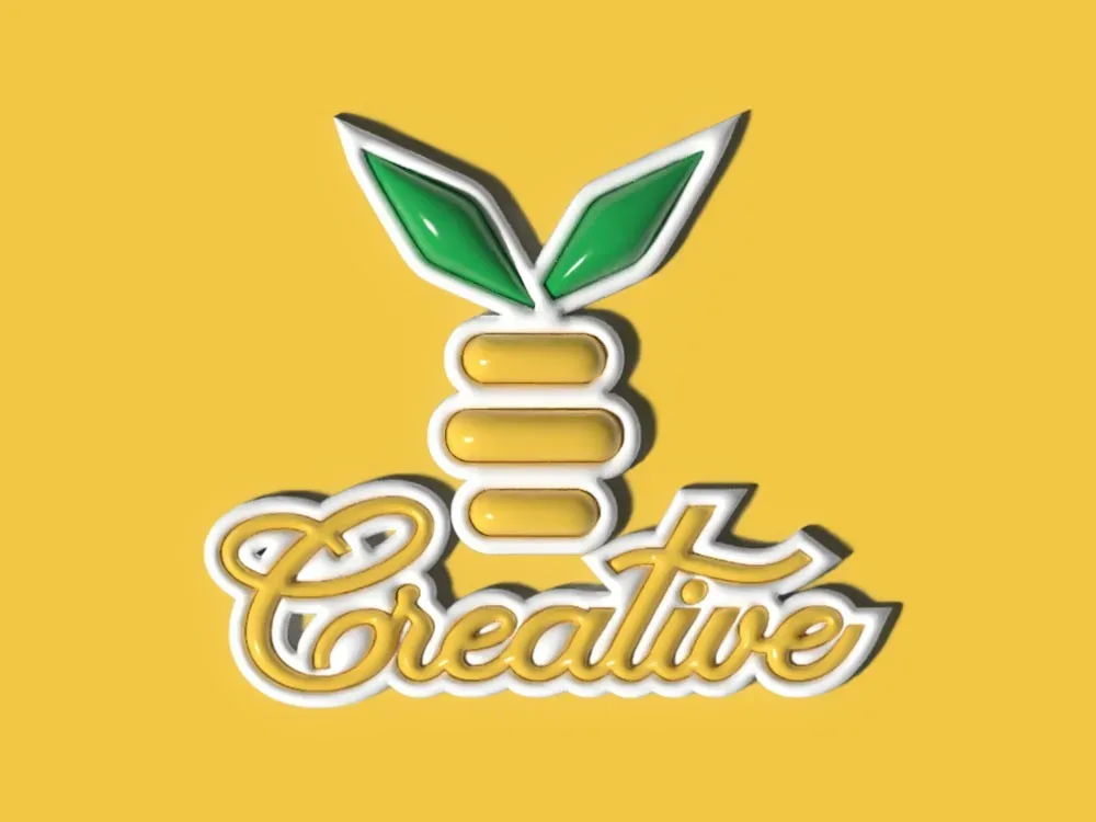 Creative honey bee logo design | Upwork