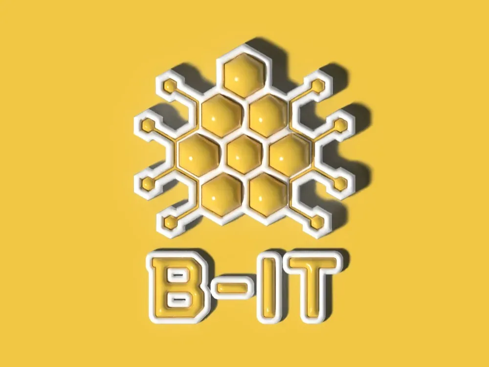 Creative honey bee logo design | Upwork