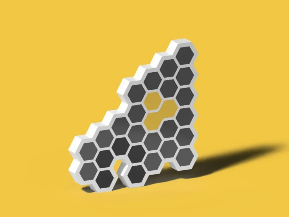 Creative honey bee logo design | Upwork