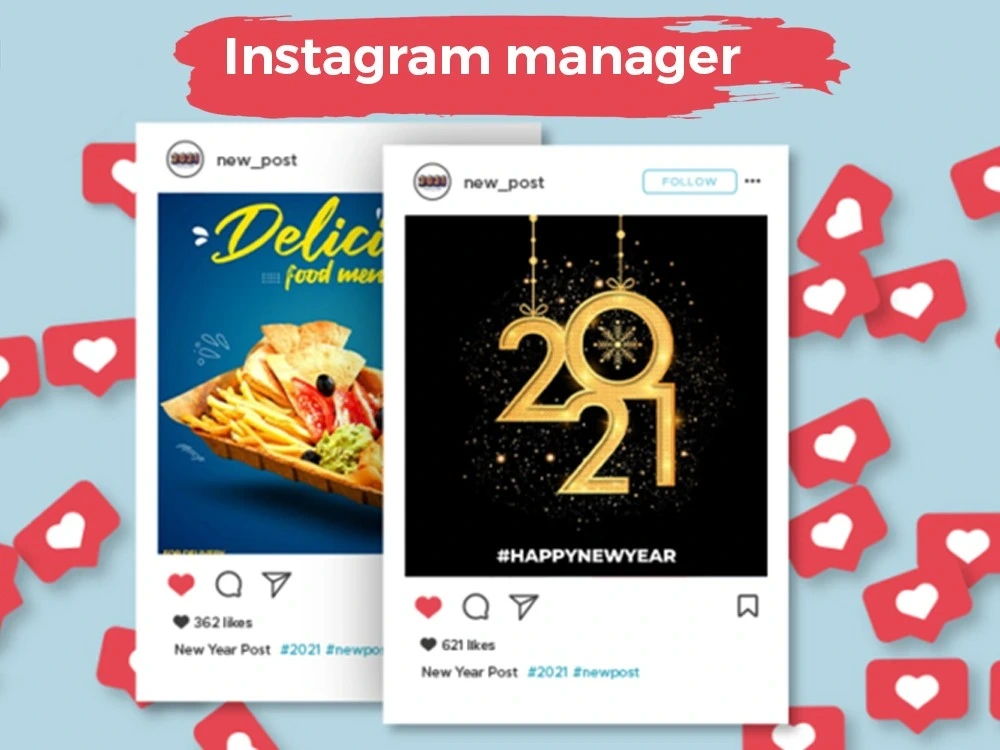 Instagram posts management per month| IG Expert | Upwork