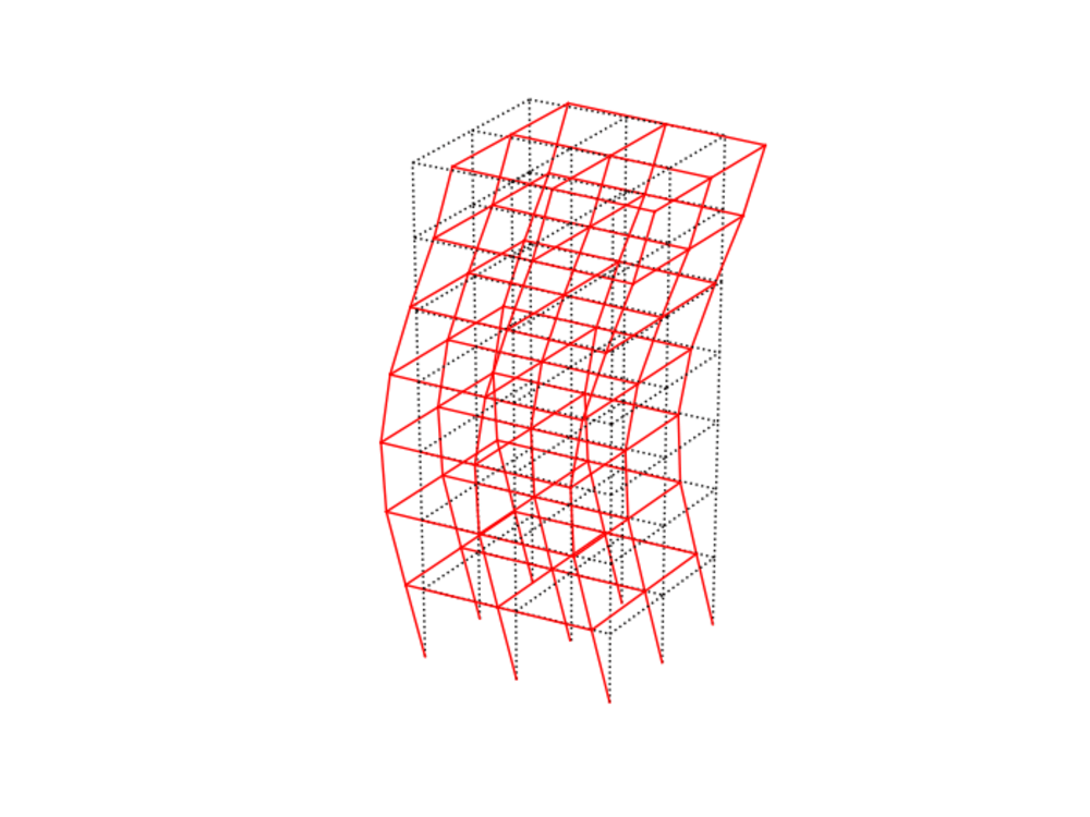 An OpenSees model developed upon your request or get your model checked ...