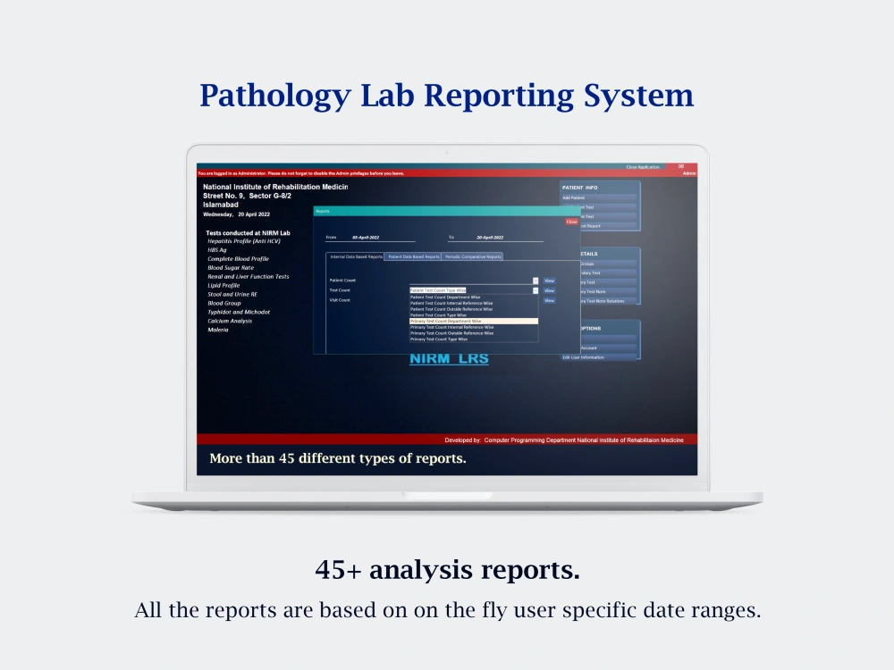 Reporting and Analysis System for your Pathology Lab | Upwork
