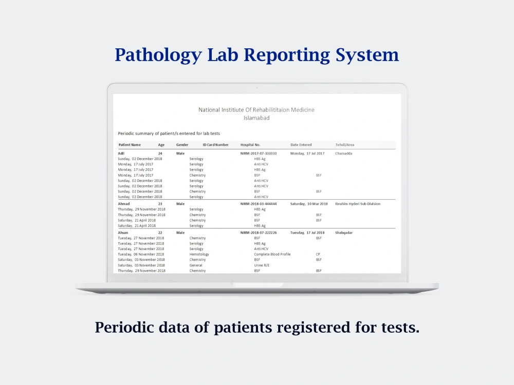 Reporting and Analysis System for your Pathology Lab | Upwork