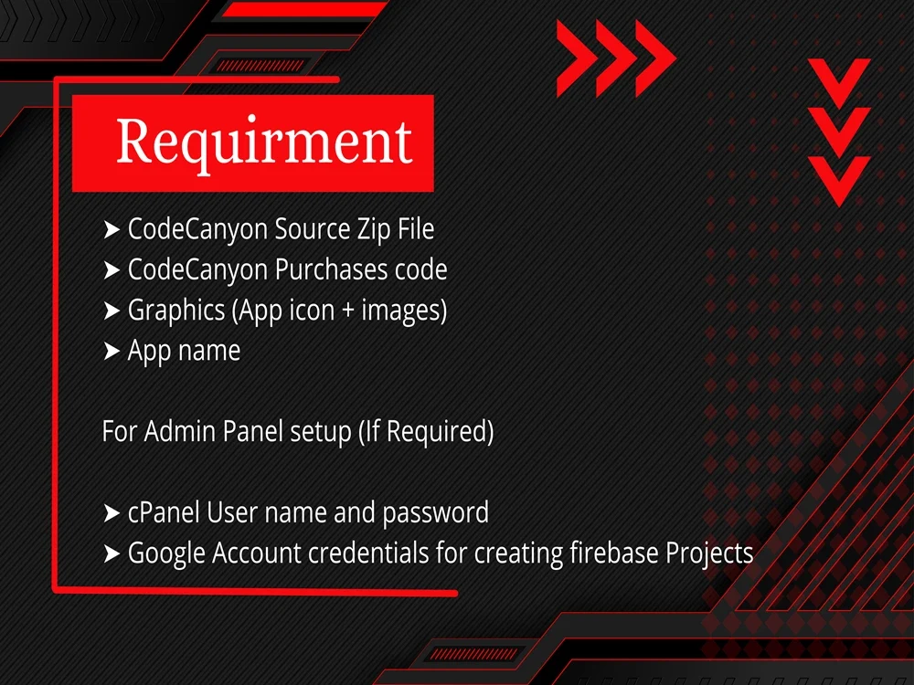 Completed reskin Android App Codecanyon source code and setup admin panel | Upwork