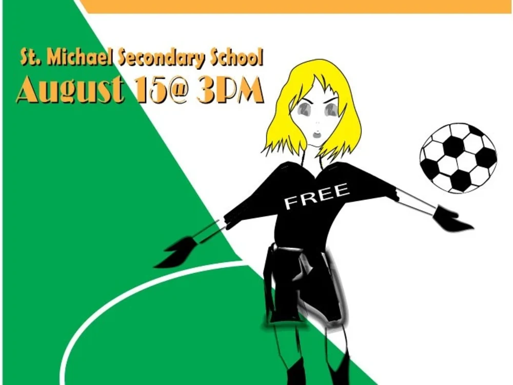 The soccer girl announcing a sport event | Upwork