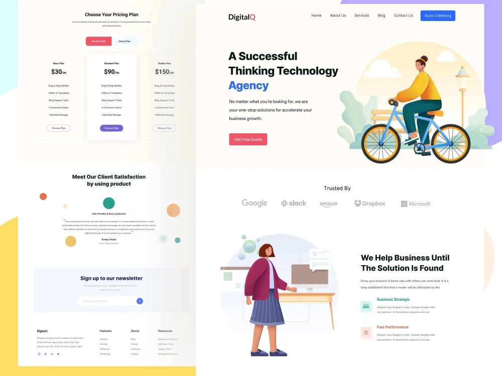 A Modern & Creative UI/UX for Your Website | Upwork