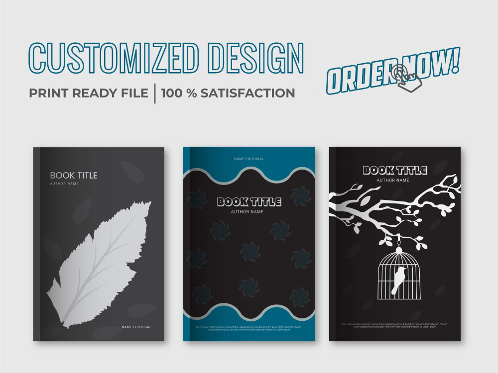 A journal cover, notebook cover, and book cover design | Upwork