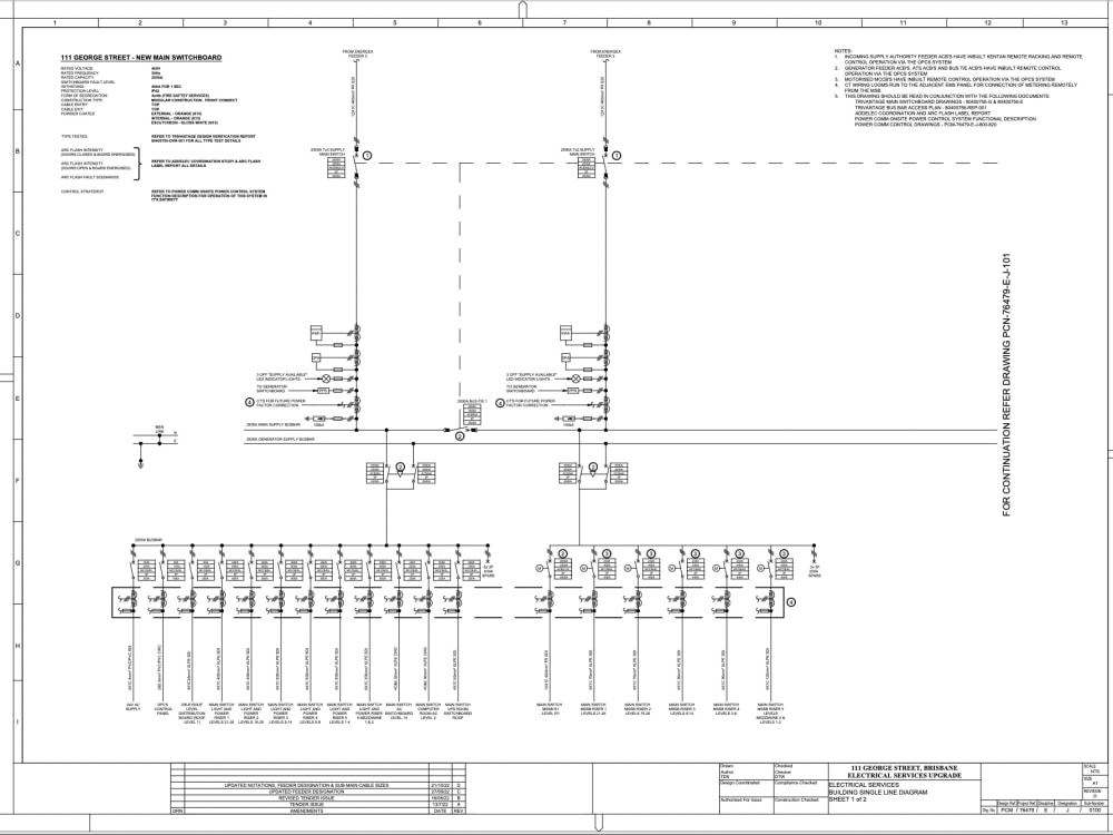 Elctrical load calculation, SLD and Cable schedule | Upwork