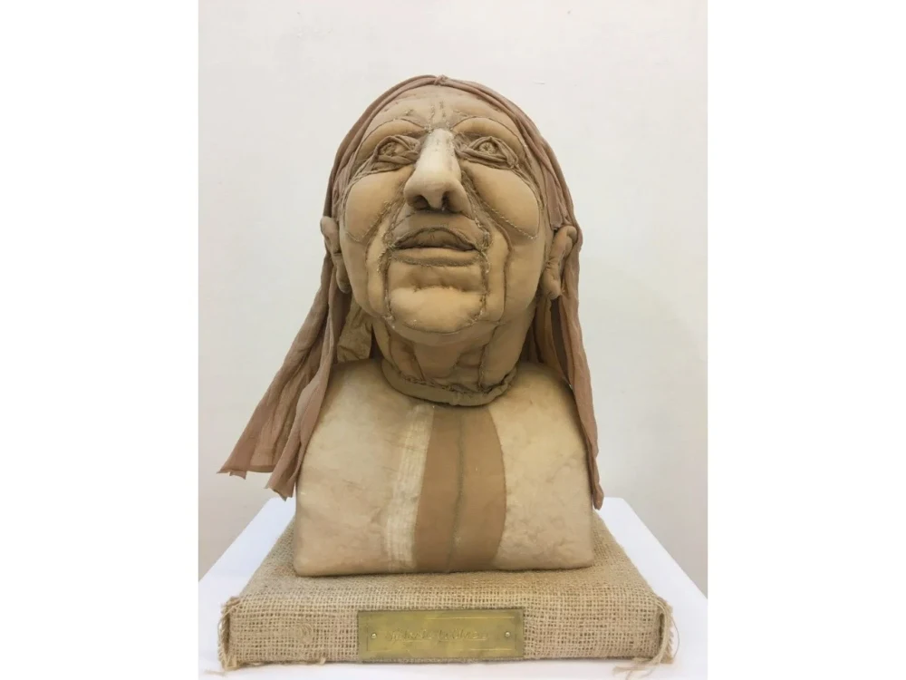 An amazing art textile bust sculpture for your space | Upwork