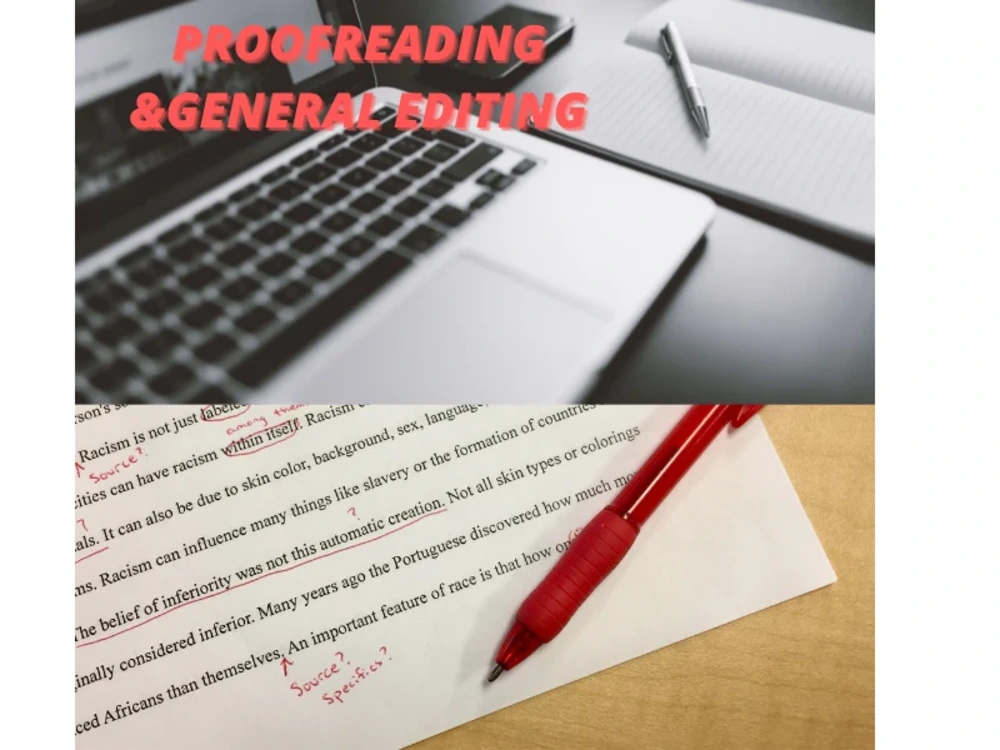 A perfect proofread and edited document in your time and a good team work | Upwork