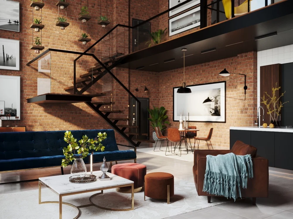 An amazing photorealistic interior render | Upwork