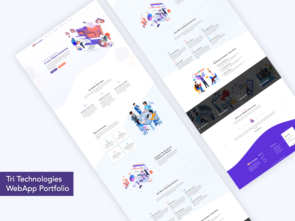 Professional and interactive UI/UX design for your websites and web ...