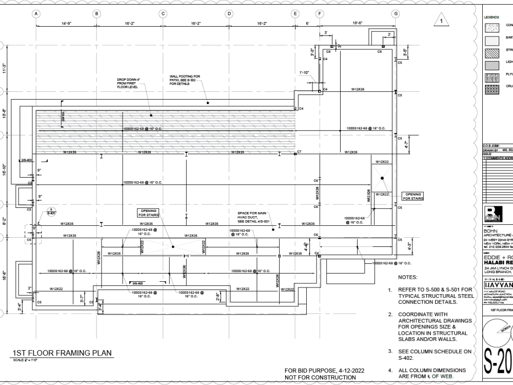 Structural drawings with calculations for your architectural drawings ...