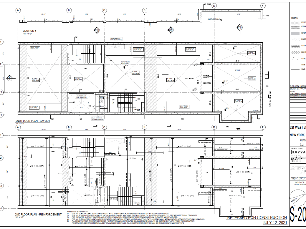 Structural drawings with calculations for your architectural drawings ...