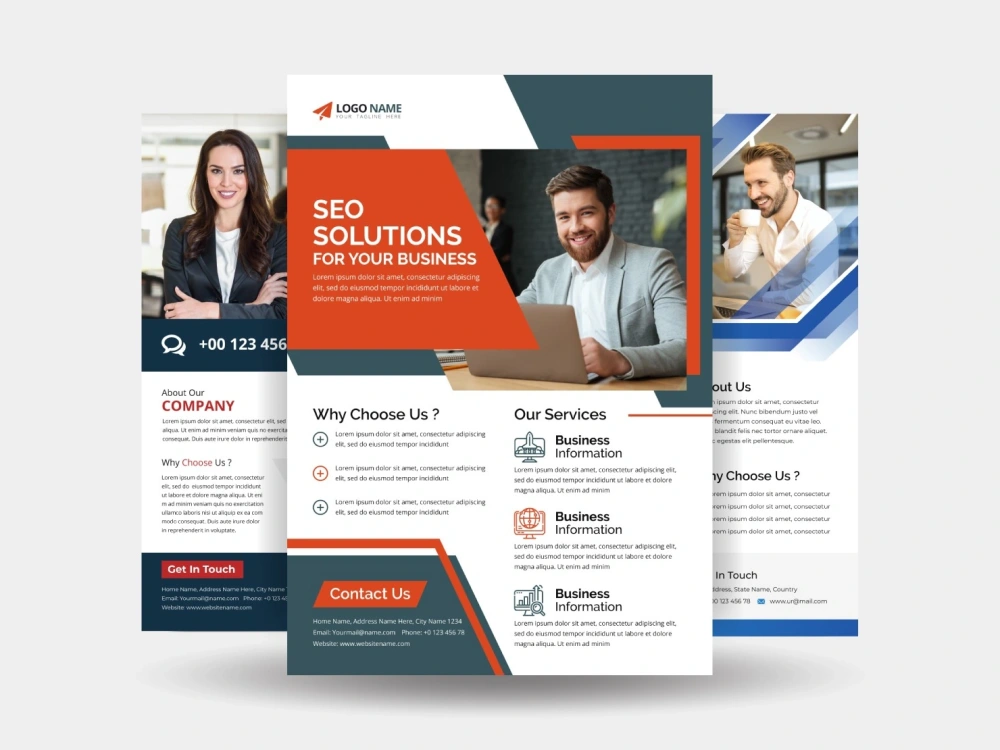 One pages professional best flyer design within 1 days | Upwork