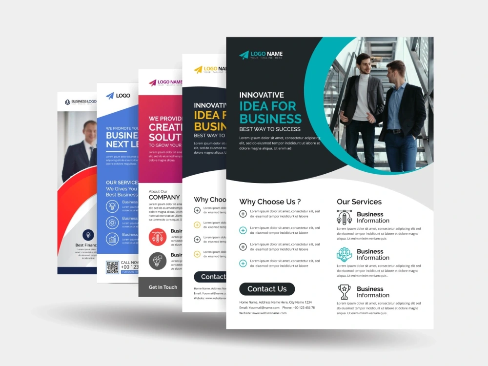 One pages professional best flyer design within 1 days | Upwork