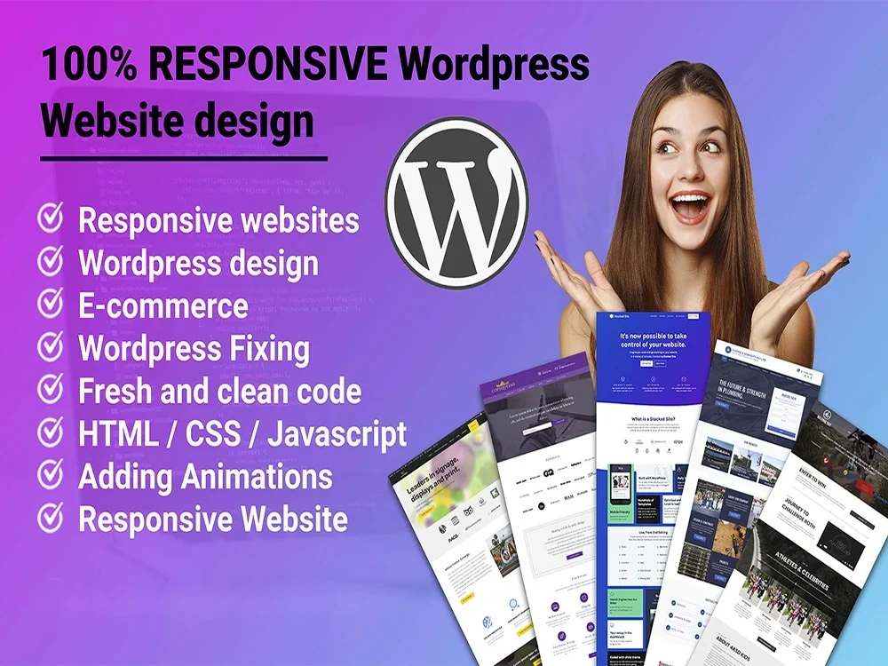 Create a professional wordpress website design | Upwork