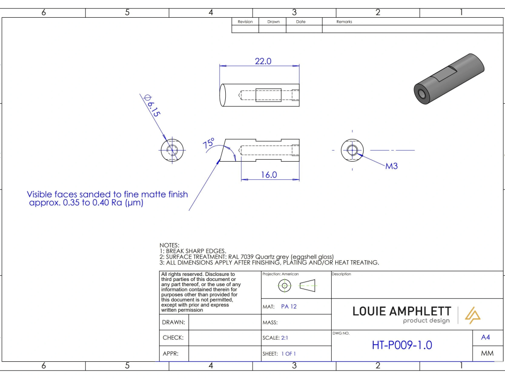 Professional 2D technical drawings for product, part manufacture | Upwork