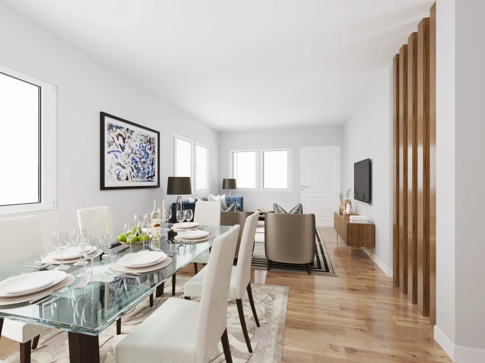 A 3D realistic rendering for your floor plan design | Upwork