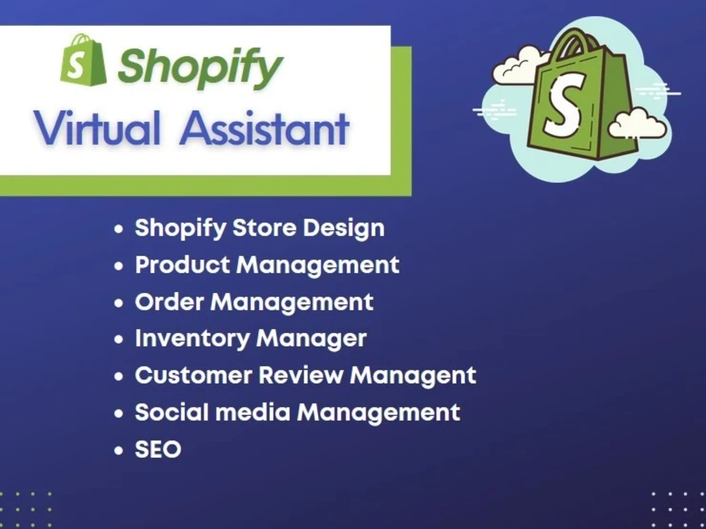 An expert Shopify virtual assistant for your Shopify store | Upwork