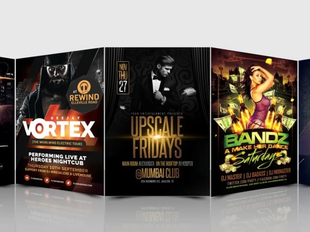 Do flyer animation, motion flyers for clubs, party, business or event ...
