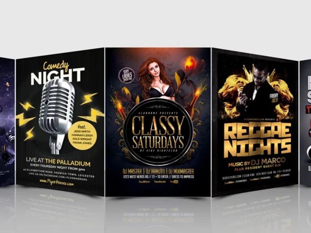 Do flyer animation, motion flyers for clubs, party, business or event ...