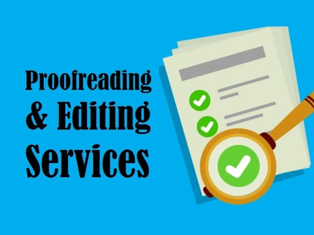 An amazing proofreading, editing and a proper formating of your ...