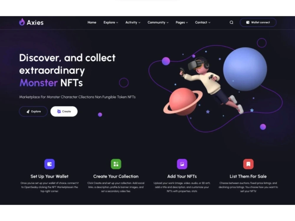Metaverse minting website with nft ERC-721A smart contract | Upwork
