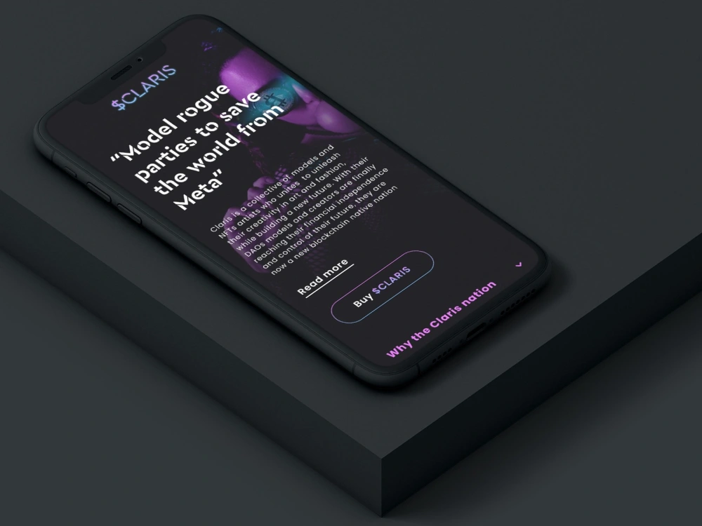 A unique UI and UX website design for Blockchain, NFT & Cryptocurrency | Upwork