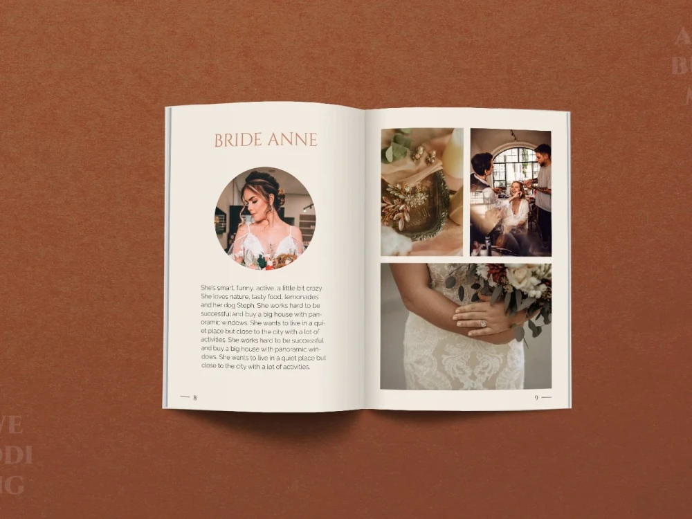 Modern and elegant magazine or catalog design for your inspiring brand ...