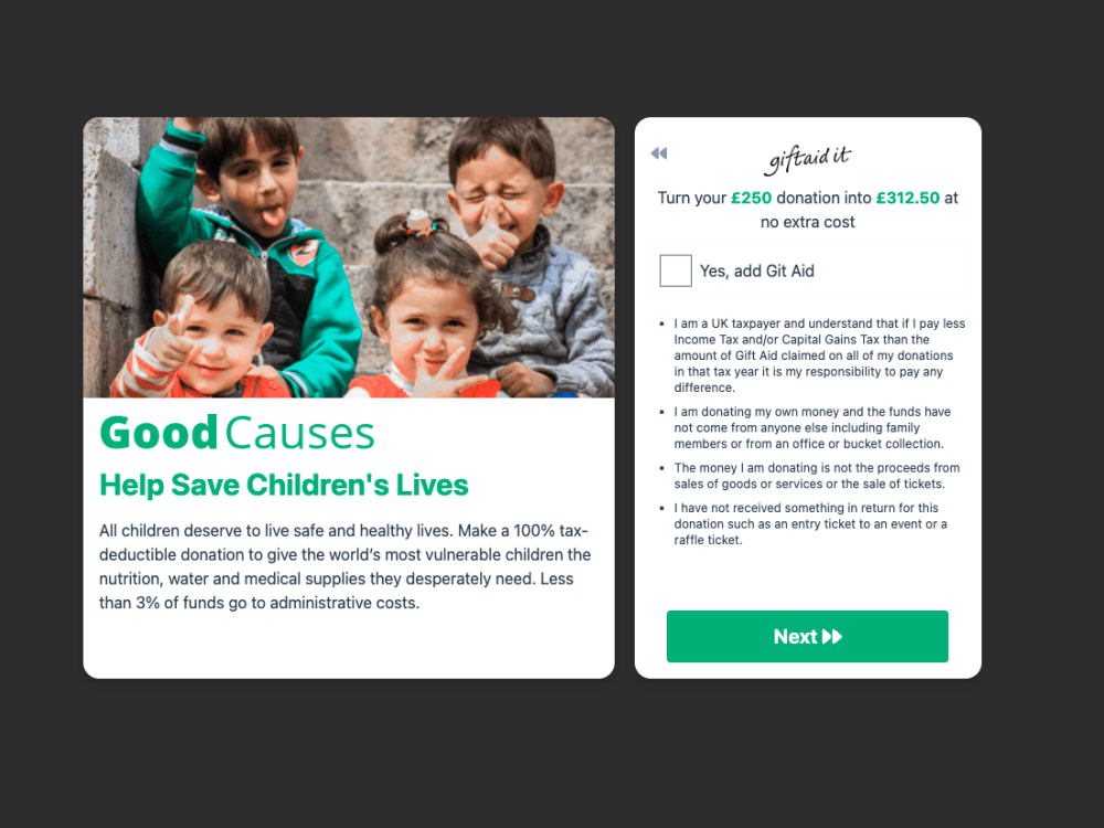 A donation form for your charity or NGO that can accept donations | Upwork