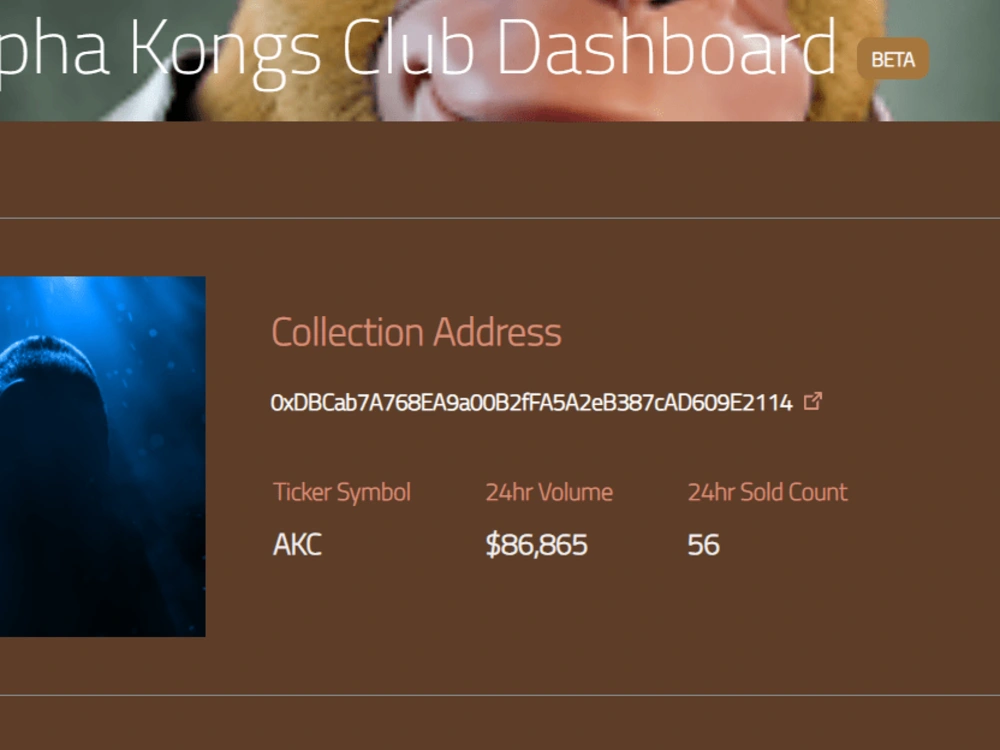 Blockchain NFT Dashboard Using Covalent API | Upwork