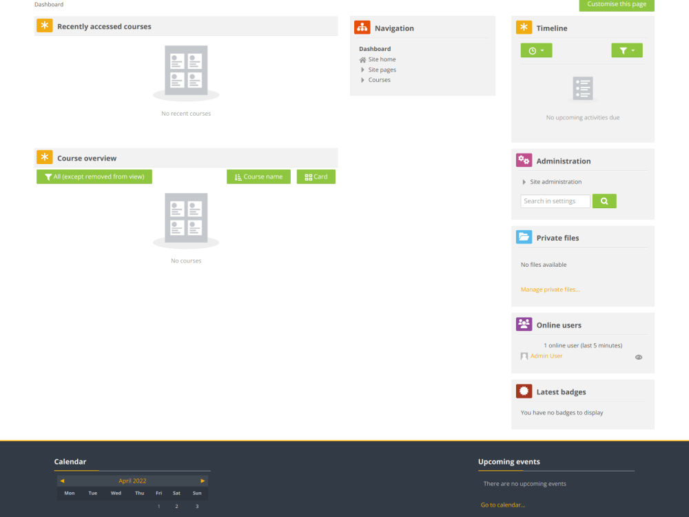A fully functional LMS (Moodle) | Upwork