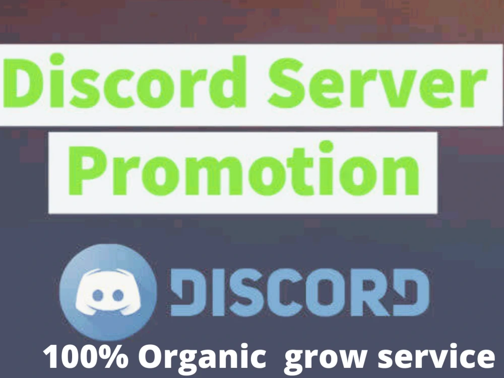 Discord Server Promotion with Real and bots Members | Upwork