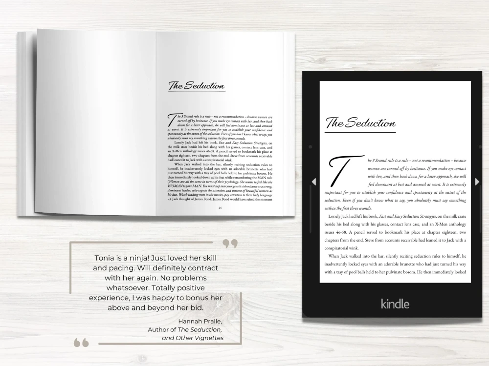 Professional book design, book formatting, book interior & typesetting ...