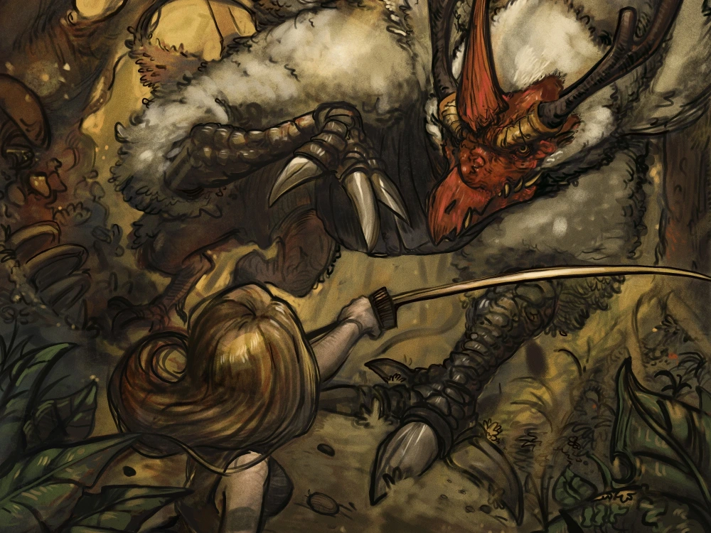 A book cover illustration for your fantasy novel | Upwork