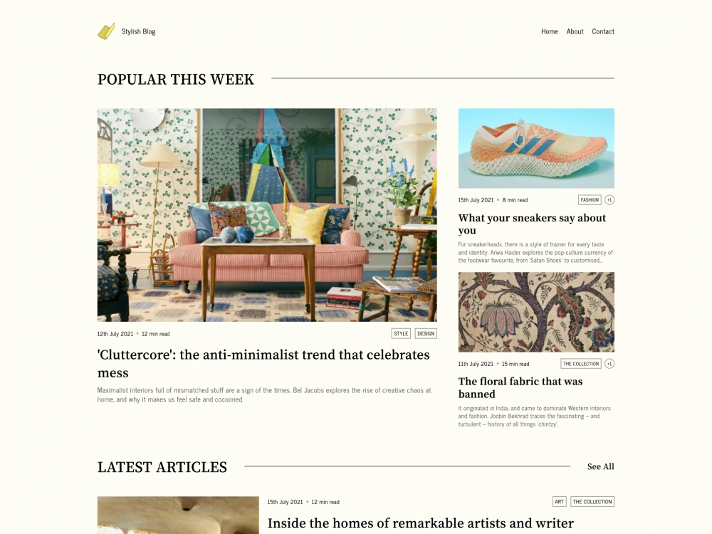 Carefully crafted landing pages with animations from a real CSS expert ...