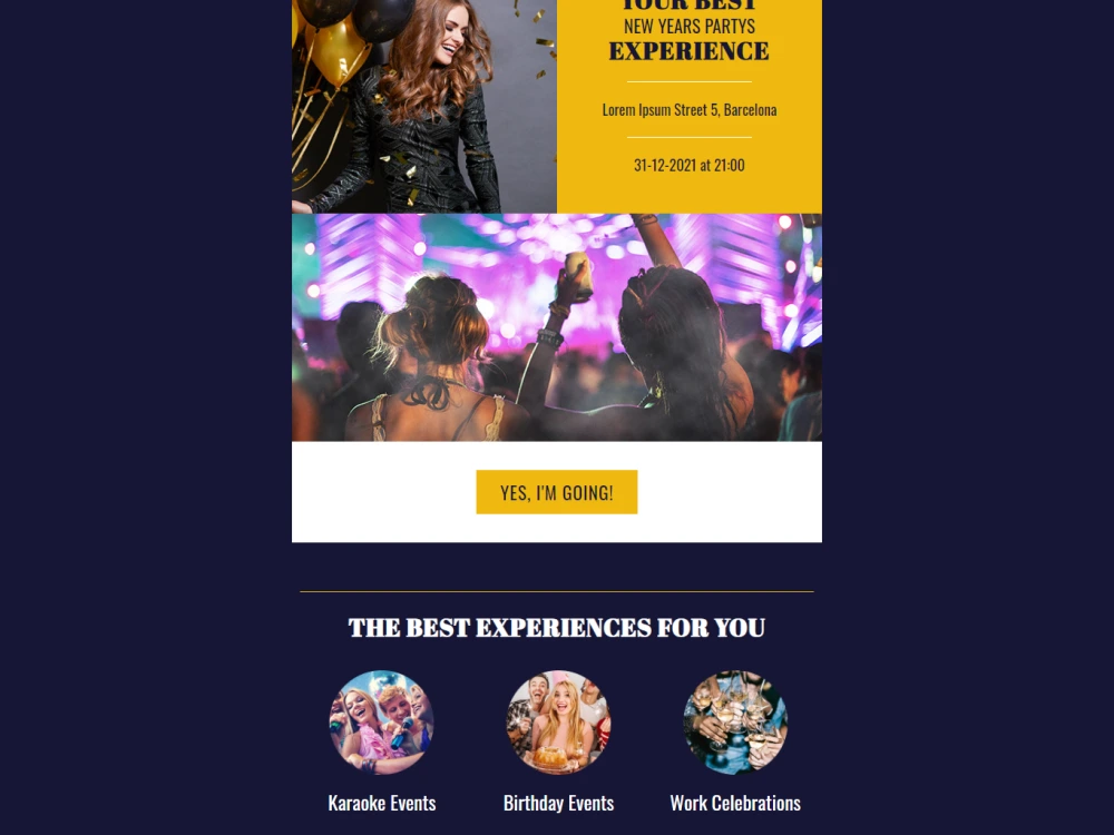 A responsive HTML email newsletter template | Upwork