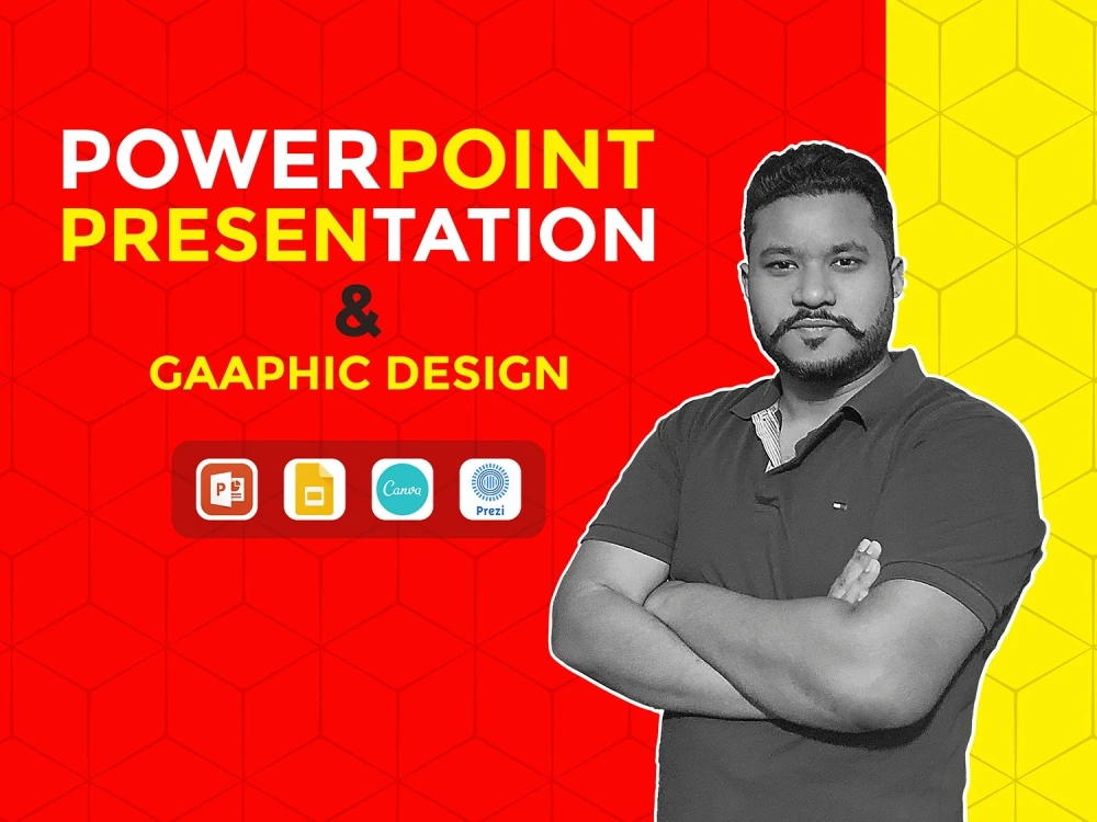 A modern creative Pitch deck and Presentation with graphic design | Upwork