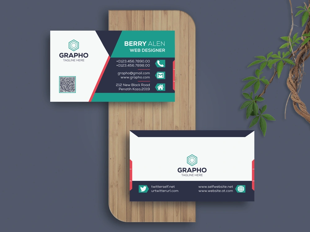 Modern, unique, professional business card design | Upwork